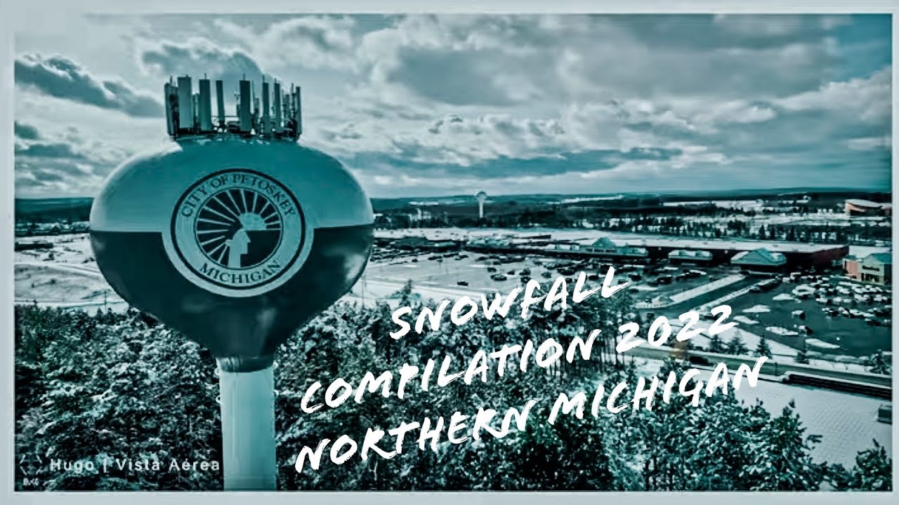 Snowfall Compilation in Northern Michigan | Cinematic 4k |# ...