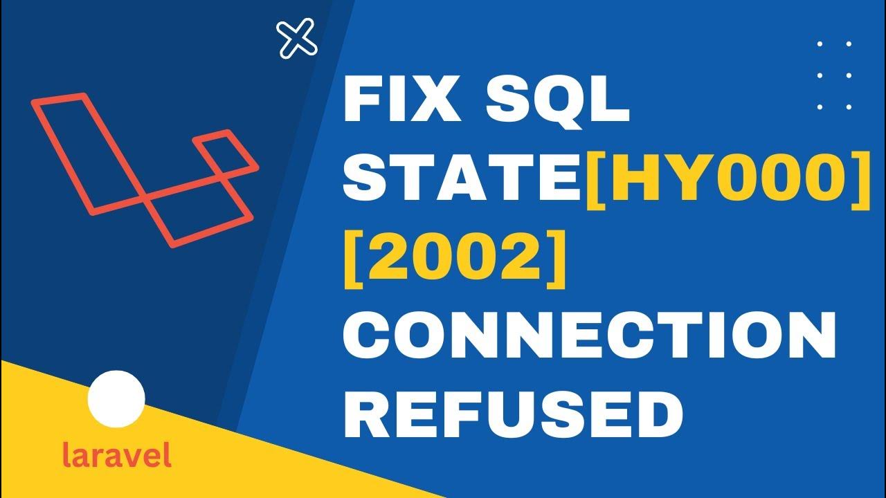 [laravel] Fix Sqlstate[hy000] [2002] Connection Refused Youtube