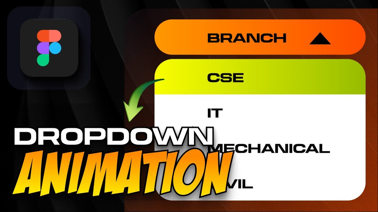 Dropdown Accordion Animation Effect | Figma | Prototyping - YouTube