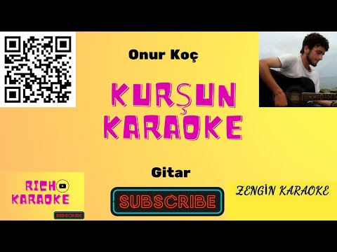 Kurşun - Onur Koç (karaoke)/Lyrics/Sözleri/cover/fon müziği