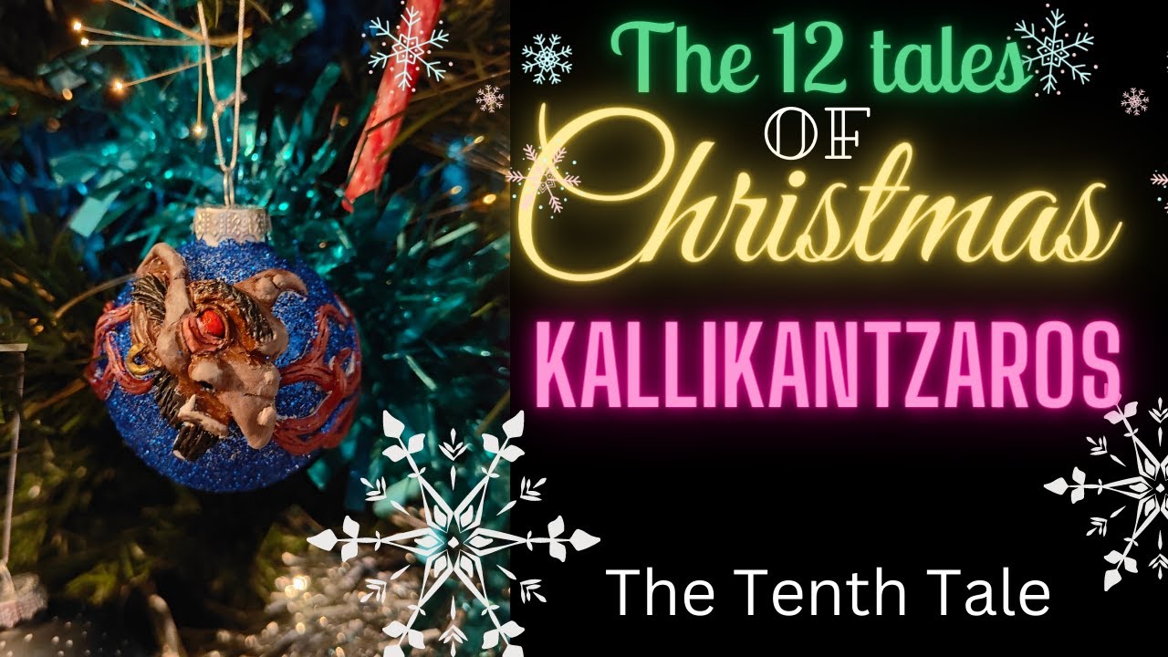 The Legend of the Kallikantzaros #christmas #polymerclay #creepy # ...