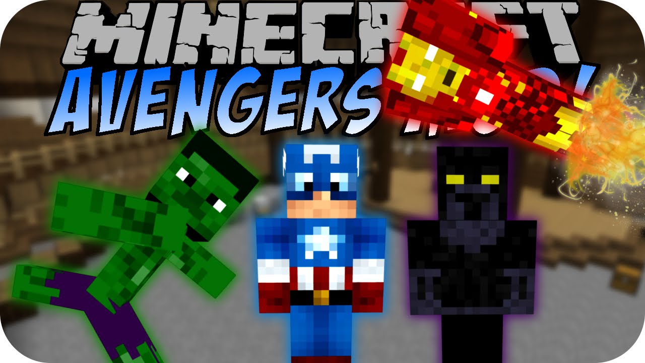 Minecraft AVENGERS MOD (Iron Man, Thor, Hulk) [Deutsch] - YouTube