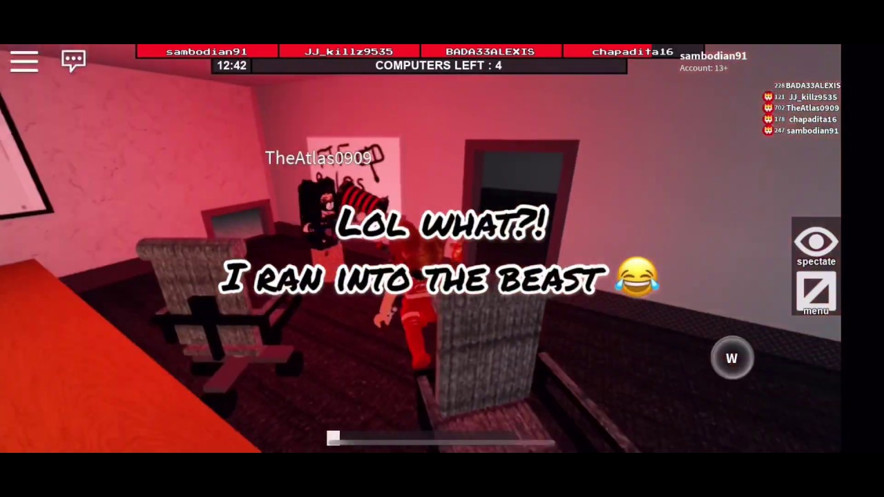 Level 702 Beast Captured all the Survivors (Roblox Flee the Facility ...