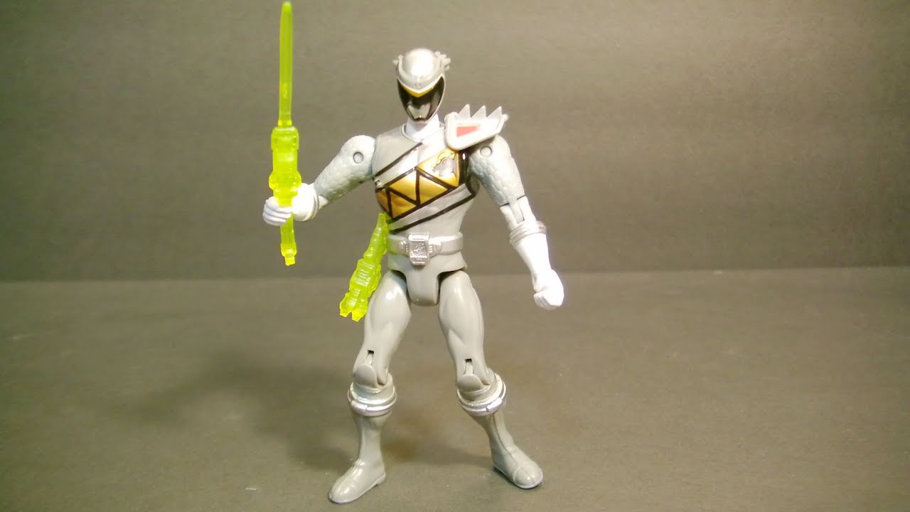 Power Rangers Dino Charge GRAPHITE RANGER toy review - YouTube