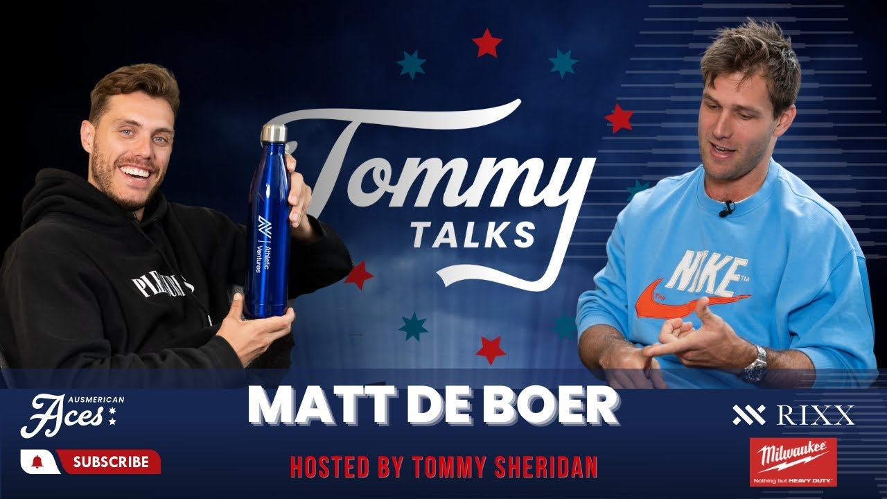 Tommy Talks with Matt de Boer! From AFL to Athletic Ventures. - YouTube