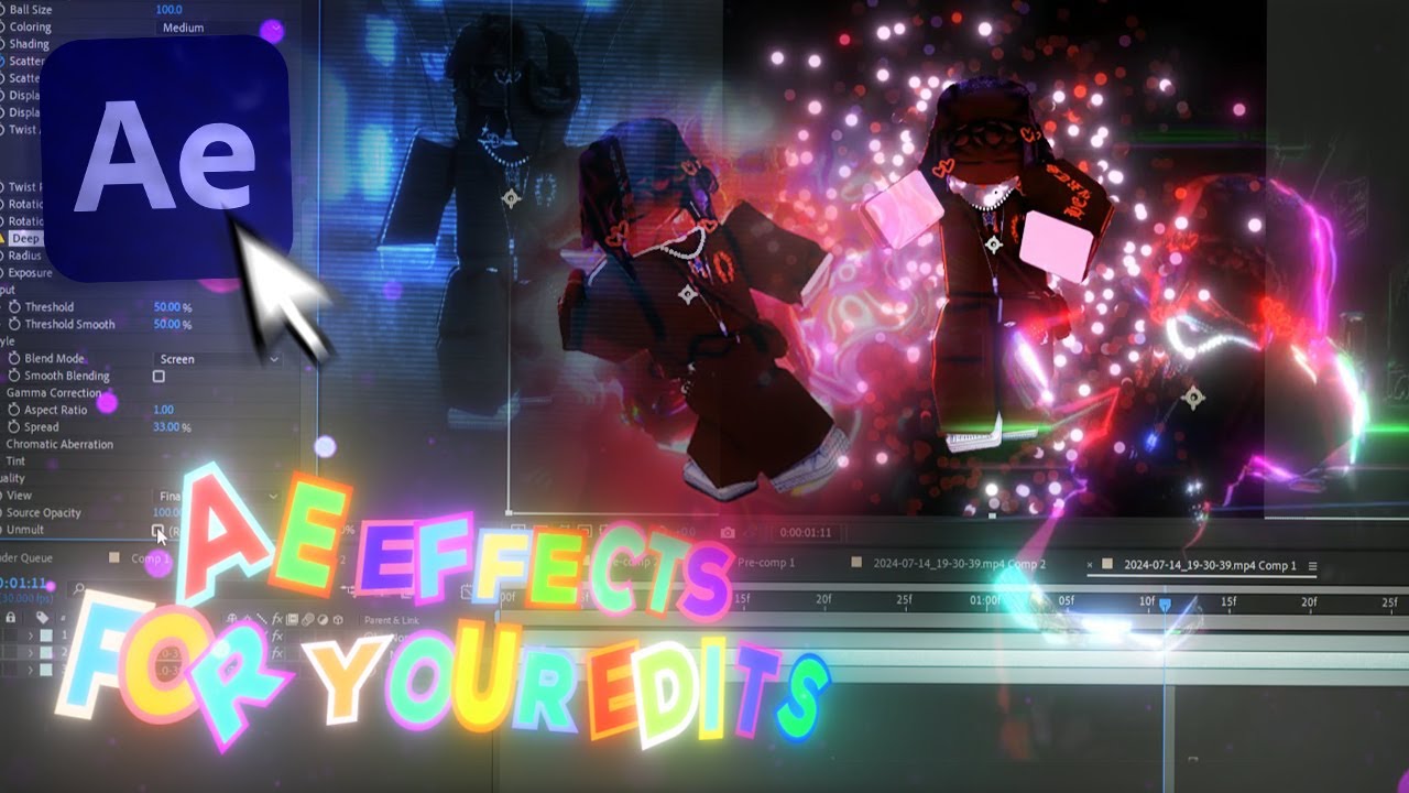 Extra Effects For Your Edits + Tutorial | After Effects - YouTube