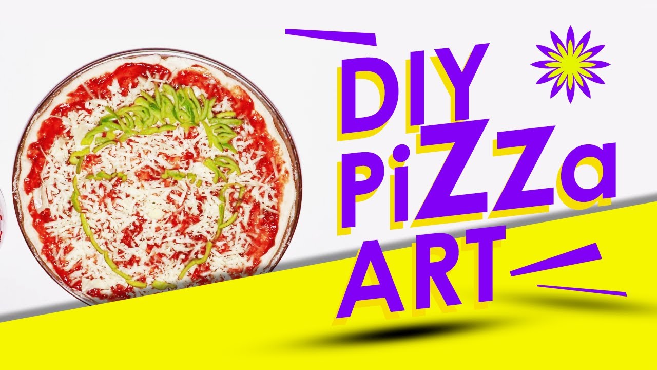 Pizza Art: Make Face sketch on Pizza at home? How to draw human face on ...