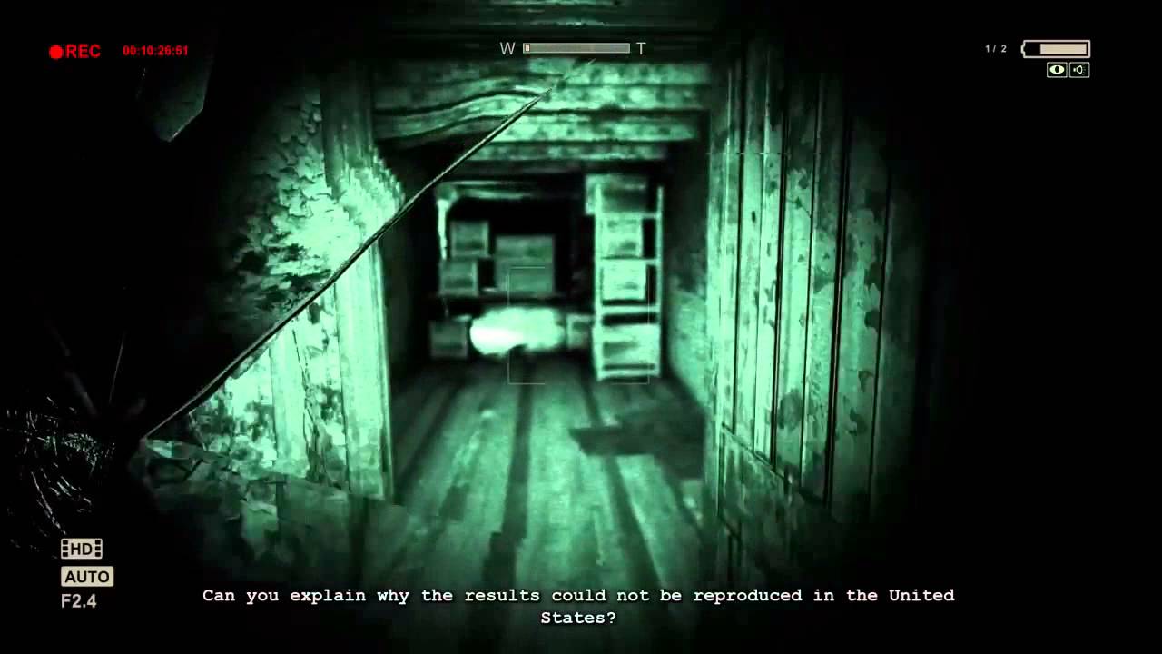 Outlast | PS4 insane Difficulty Part 6 - YouTube