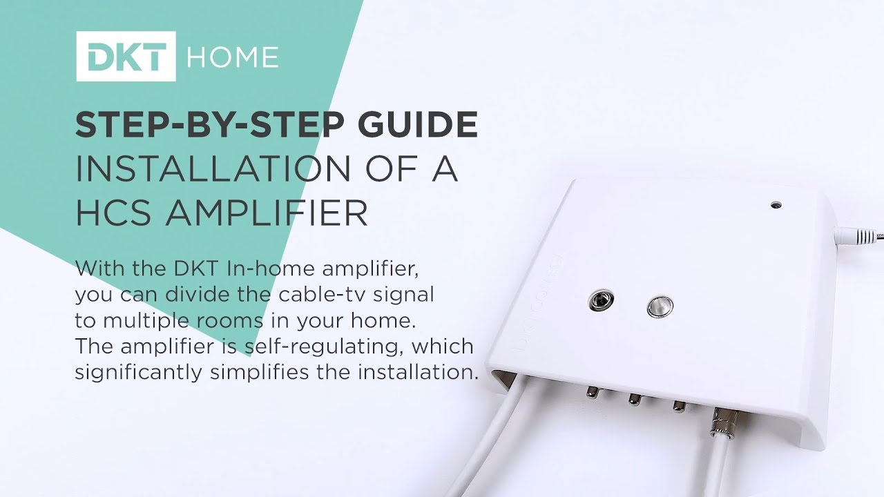 Step By Step Guide - Installation Of A HCS Amplifier - YouTube