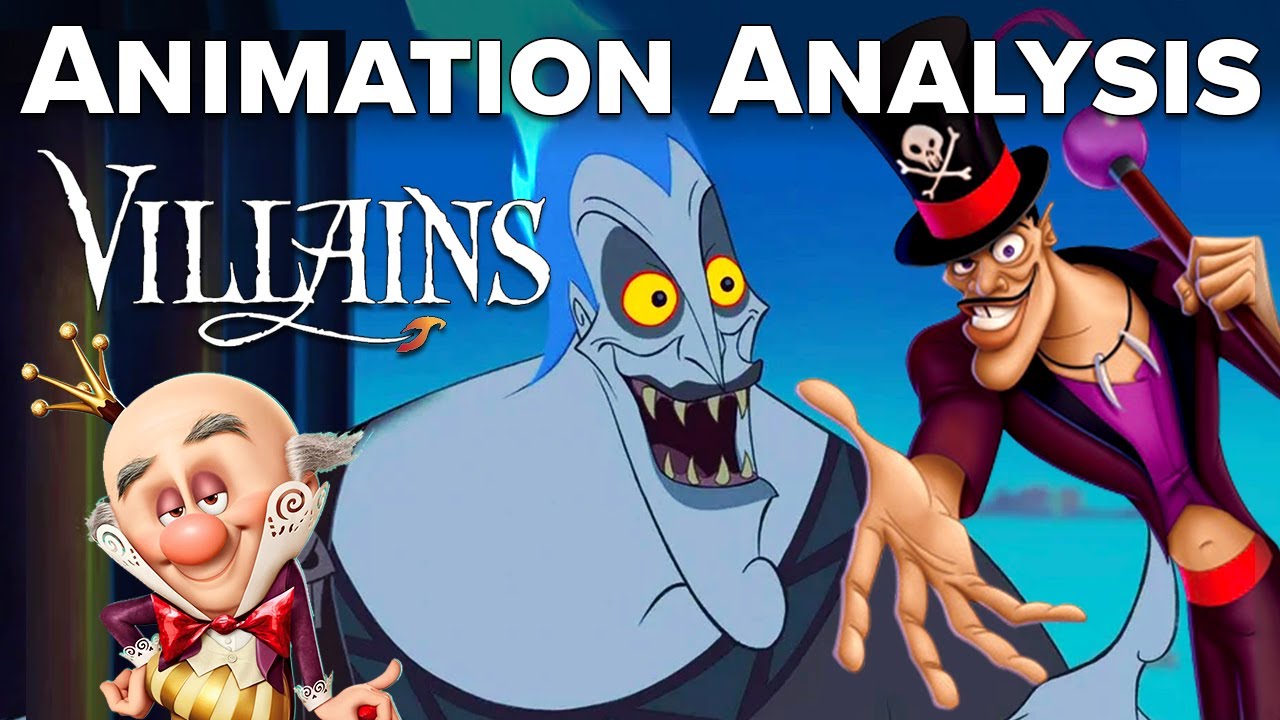 Breaking Down the Animation Techniques of Disney Villains - YouTube