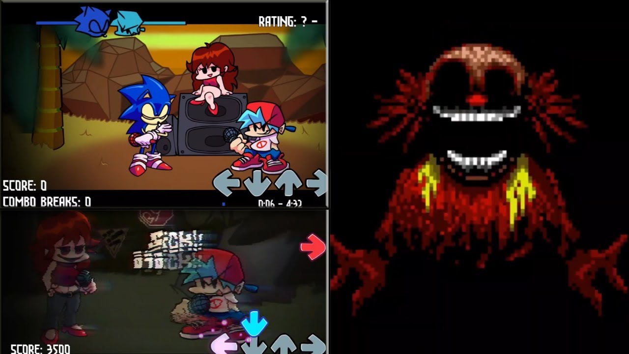 Friday Night Funkin Vs Sonic.EXE Rebirth DEMO (Vs Genesy Eggman, Blind ...