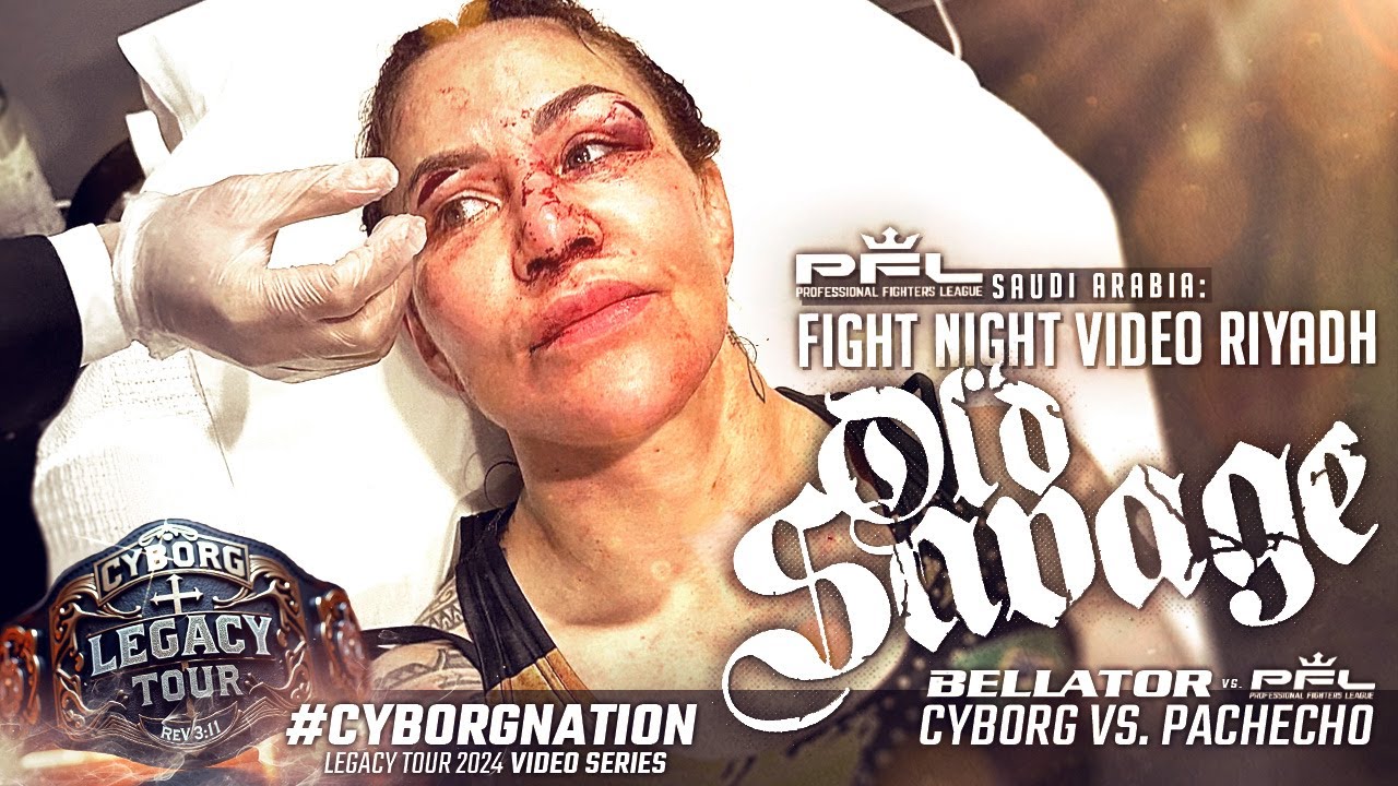 Cris Cyborg brings Women's MMA to Riyadh Saudi Arabia PFL World Champ ...