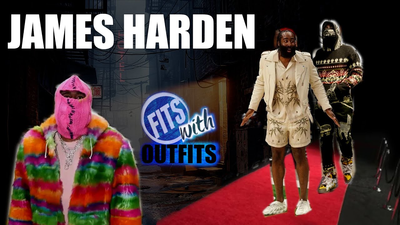 James Harden Fits With Outfits - YouTube