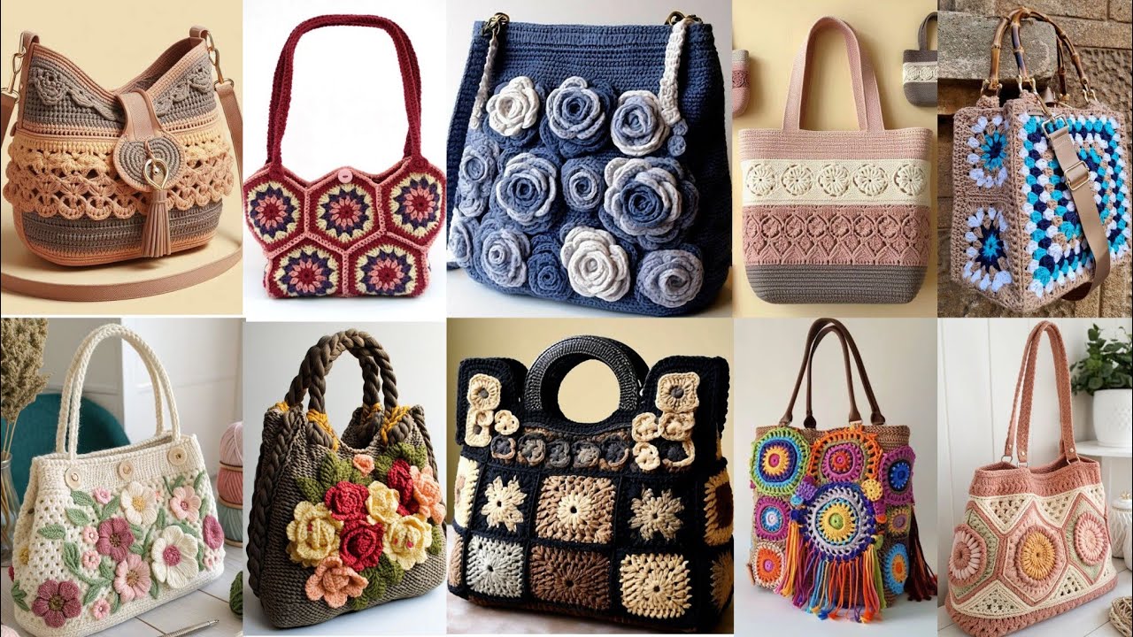 2025 New Fangled Crochet Bag Ideas | Crochet Bag Styles | The Fashion ...