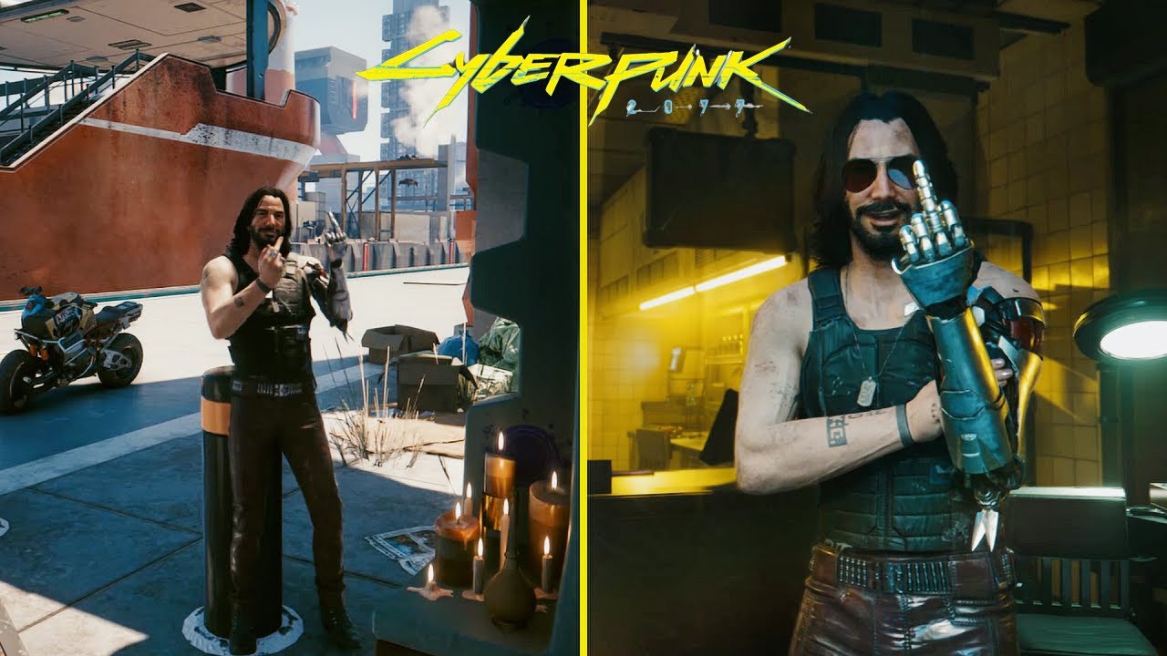 Johnny Silverhand aka Johnny Middle Finger | Cyberpunk 2077 - YouTube
