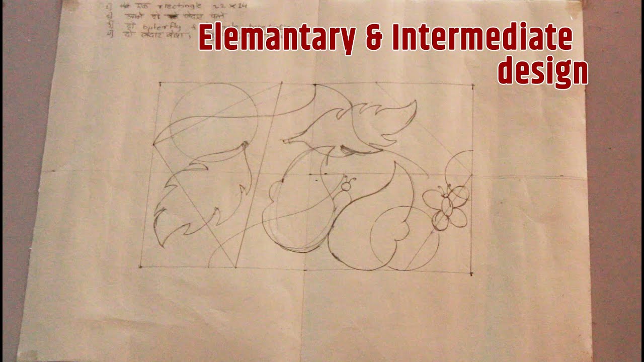 Elemantary and Intermediate design [ part 1] // design subject ...