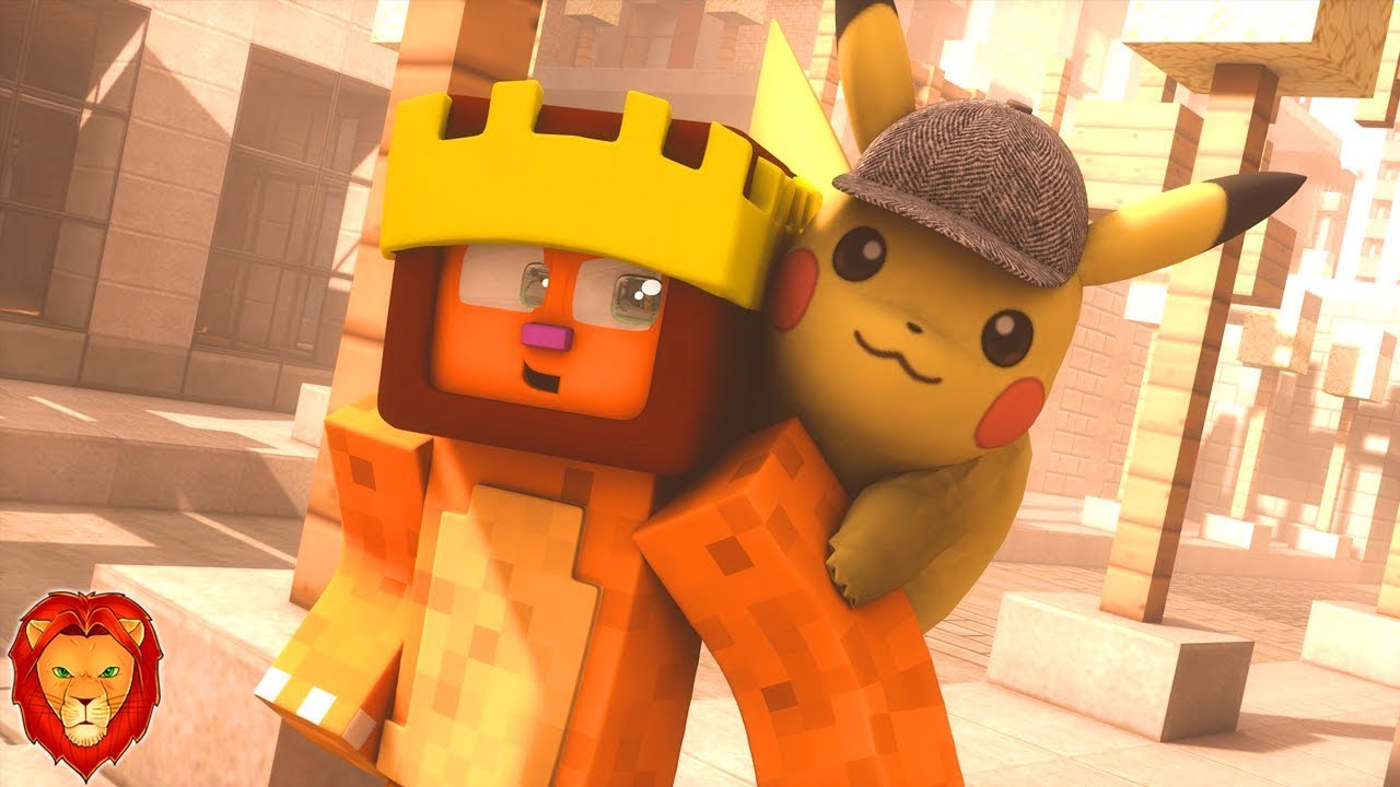 POKEMON DETECTIVE PIKACHU EN MINECRAFT | POKEMON EN MINECRAFT #10 LEON ...