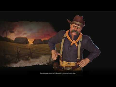 Sid Meier's Civilization VI - Teddy Roosevelt Rough Rider and Bull ...