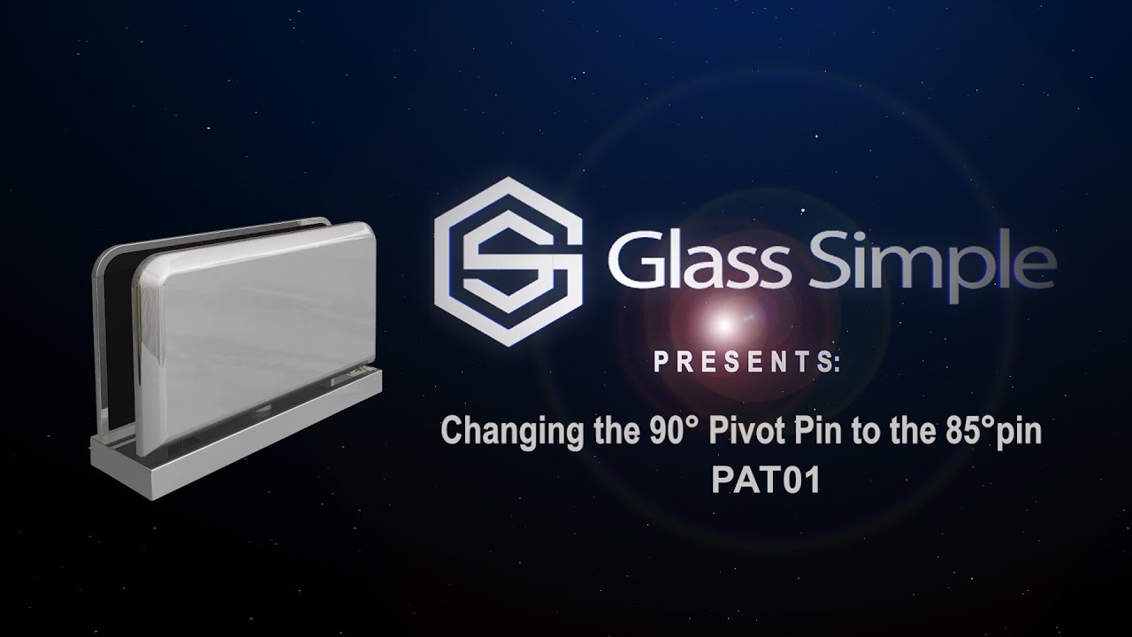 Changing the pin of the Pivot Hinge PAT01, from 90° to 85°, compare to ...