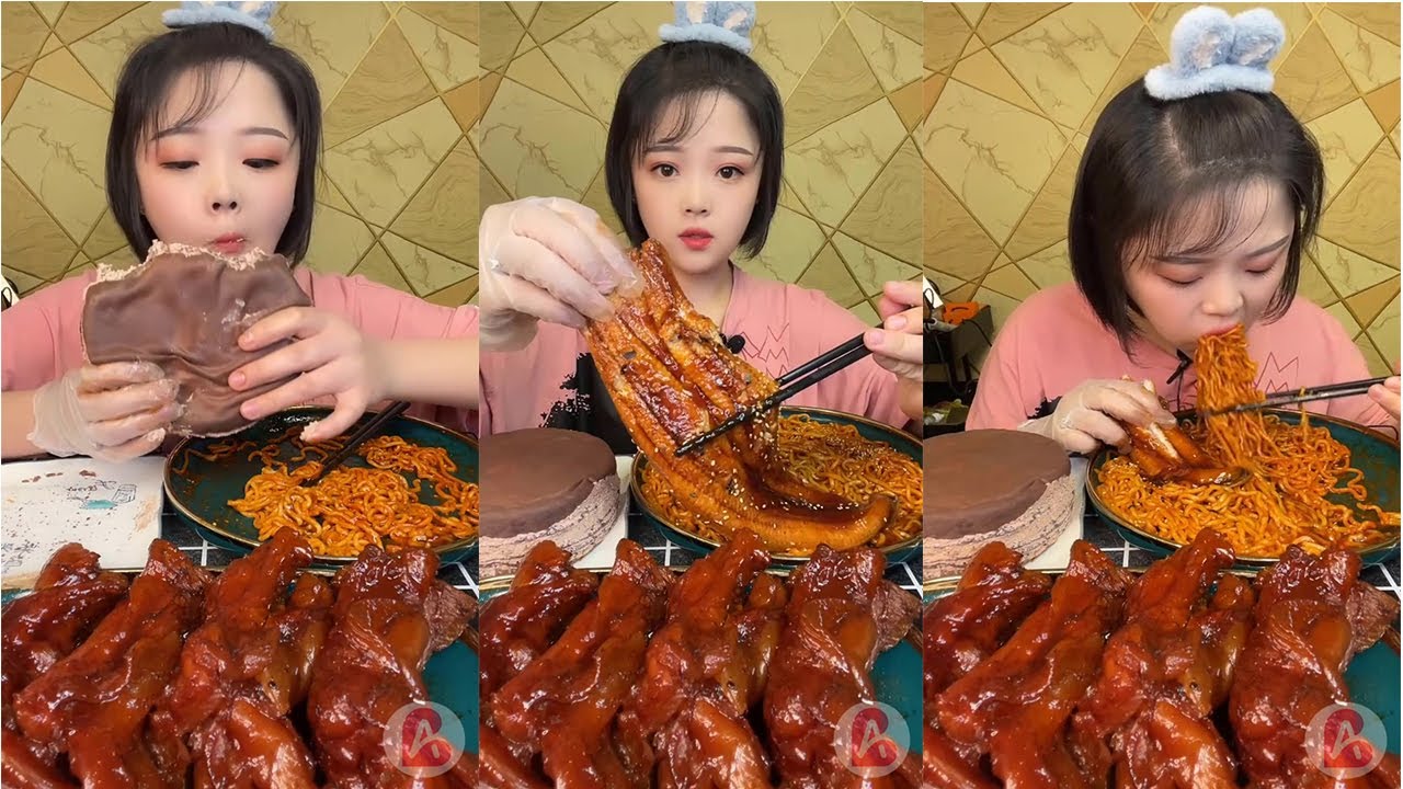 Chinese Mukbang Dining Performance - Super Giant Fat Eating - 중국 먹방 다이닝 ...