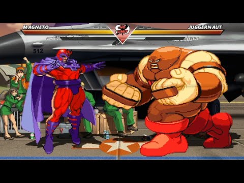 MAGNETO vs JUGGERNAUT - High Level Insane Fight! - YouTube