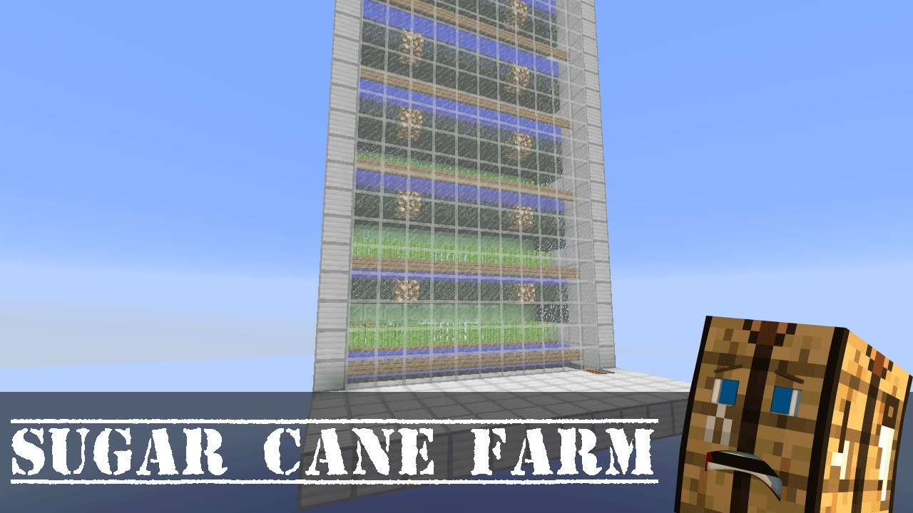 Minecraft :: Redstone :: Sugar Cane Farm - YouTube