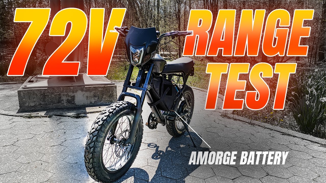 How good are AMORGE BATTERIES? 72V Macfox Range Test - YouTube