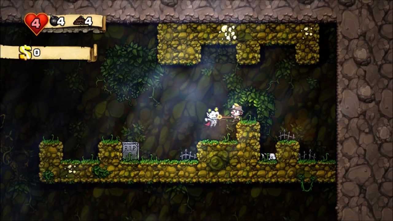 Spelunky XBLA (1080i HD) Quick Tips #6: Vampire Boss - YouTube