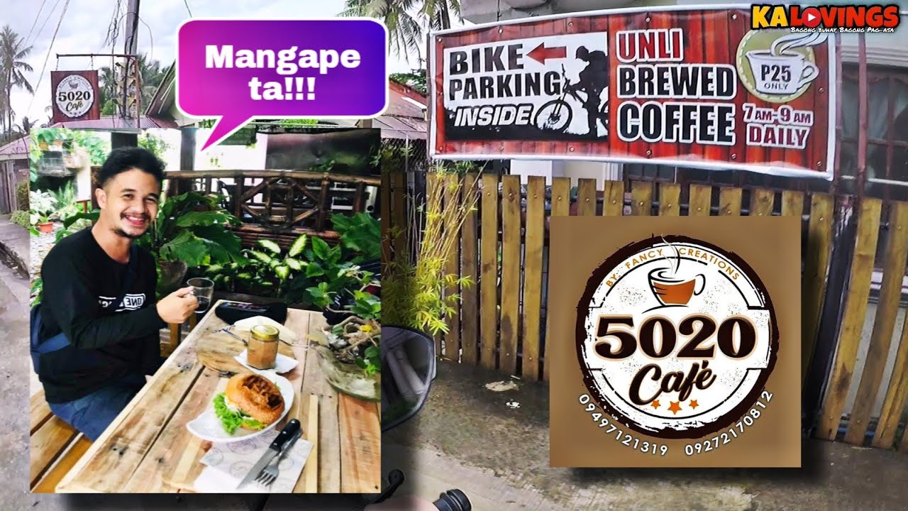 Unli Brewed Coffee may freebies pa | 5020 Cafe | KaLovings Motovlog ...