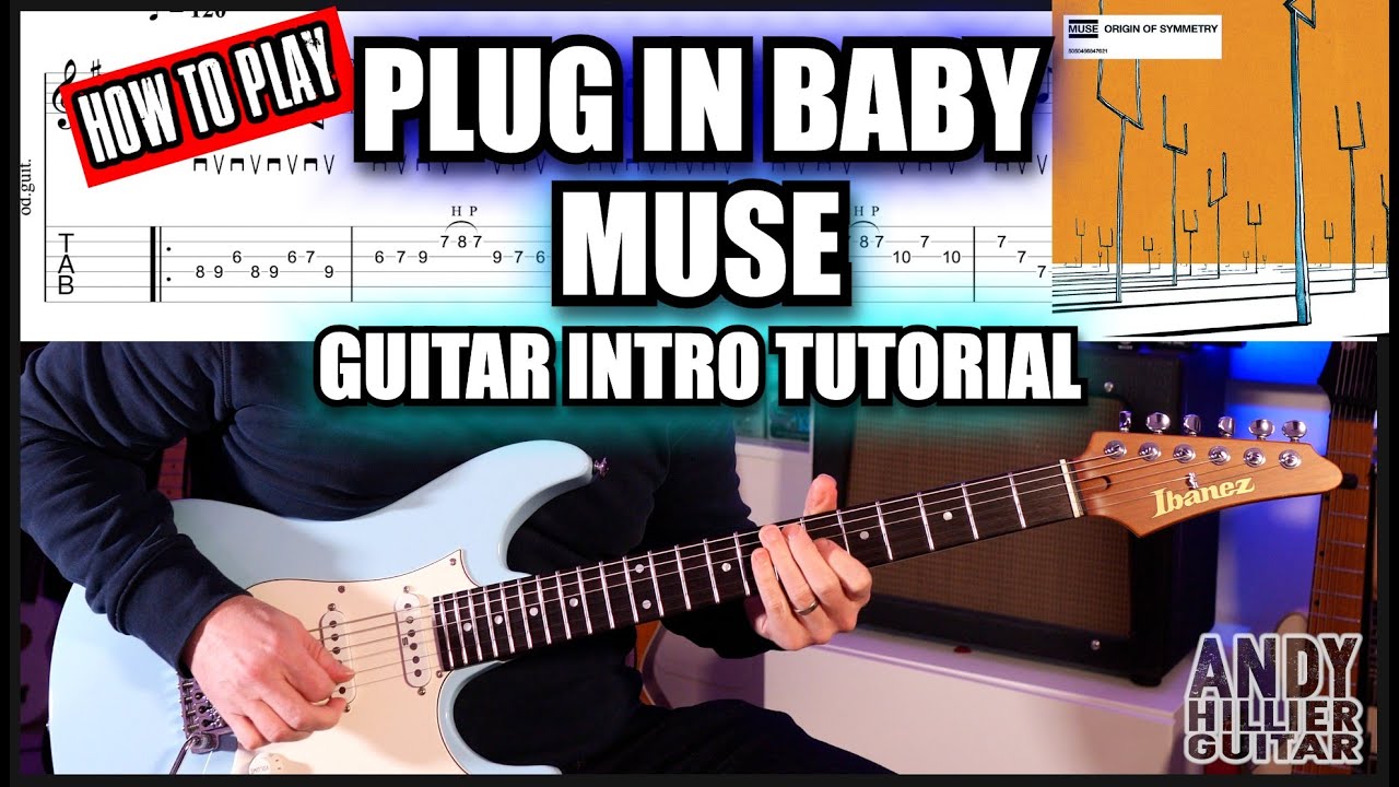 Muse - Plug In Baby Guitar Intro Tutorial (Step-by-Step Breakdown ...