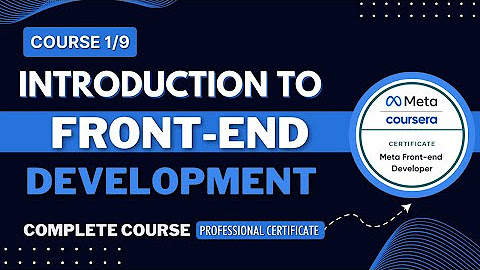 Meta Front End Developer Course - YouTube