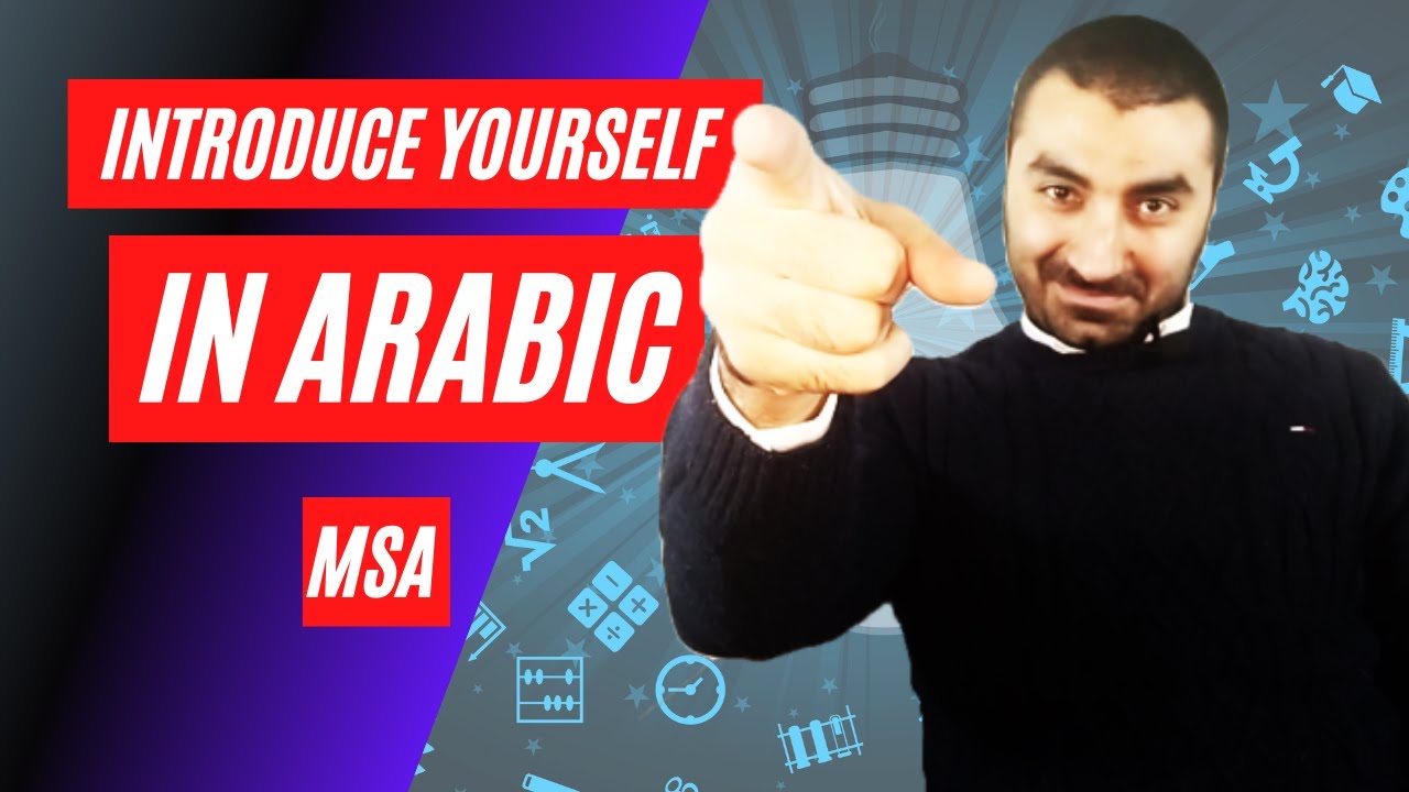 how to introduce yourself in arabic language for beginners ...