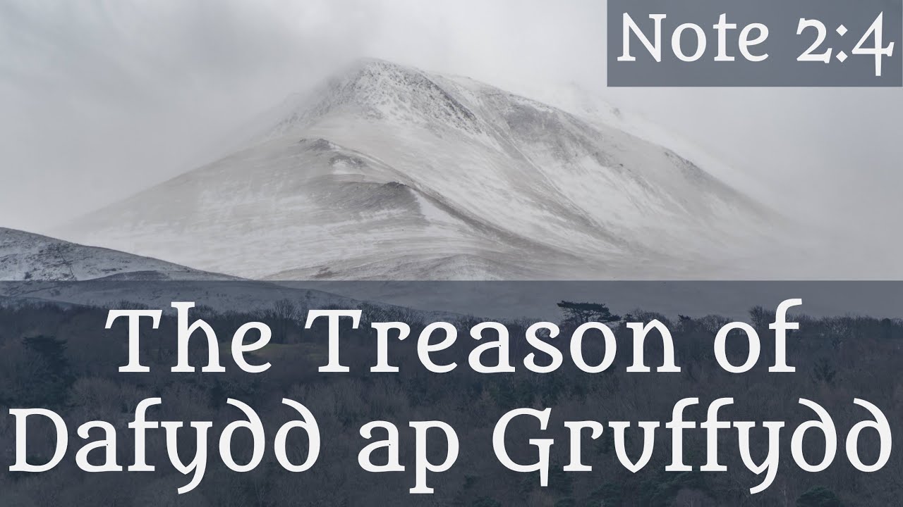 The Treason of Dafydd ap Gruffydd - HN2-04 Sarah Woodbury's Historical ...