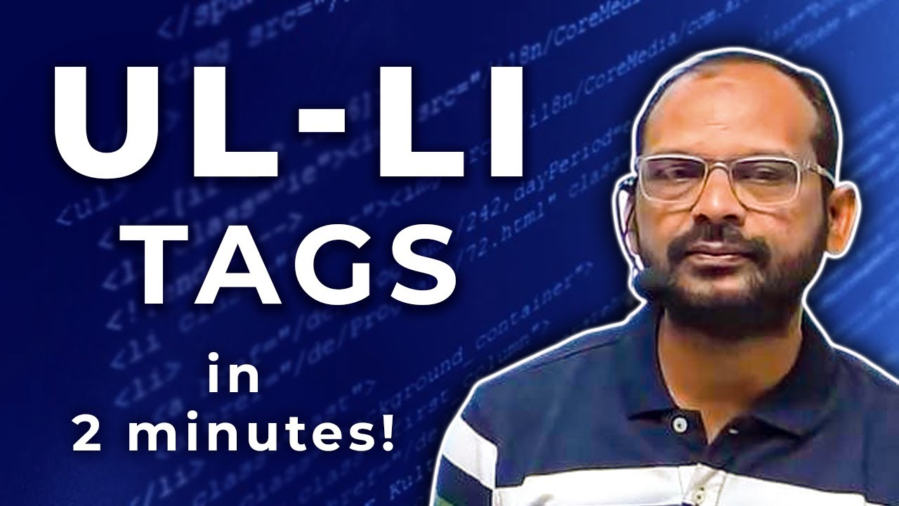 Unordered List In Html In 2 Minutes Li Tag Without Using Ul Tag 3044