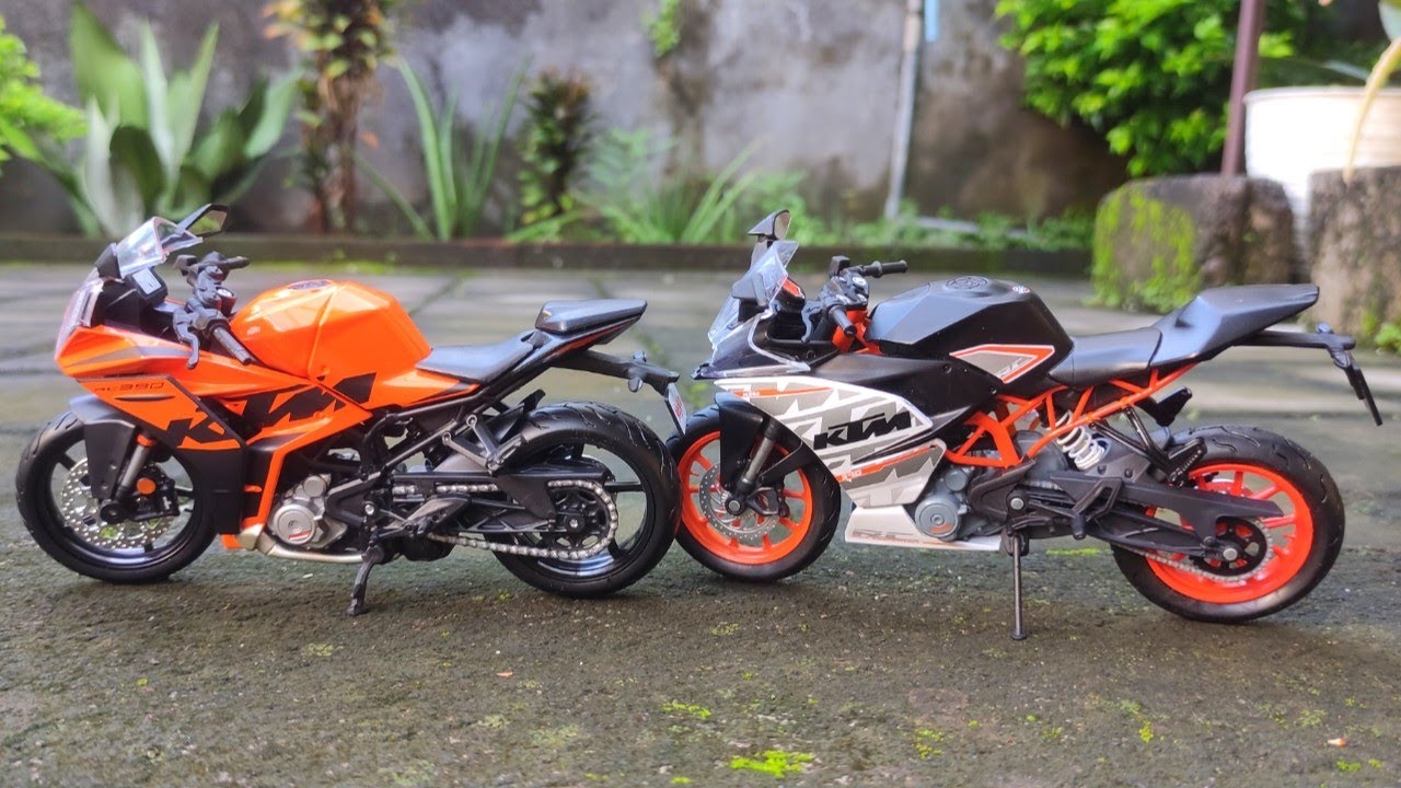 Unboxing of Scale 1:12 Diecast Motorcycles KTM RC 390 | Maisto Model ...