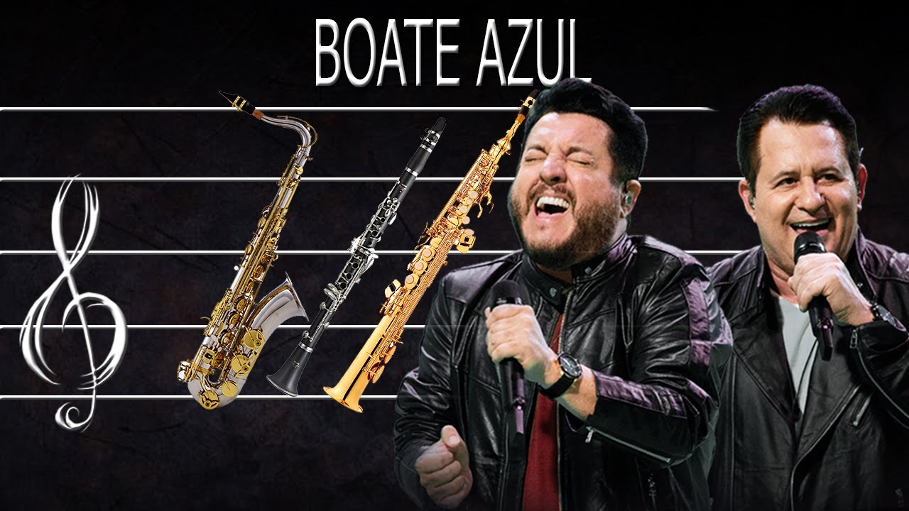 Partitura - Boate Azul (Bruno e Marrone) Sax Tenor, Soprano, Clarinete ...