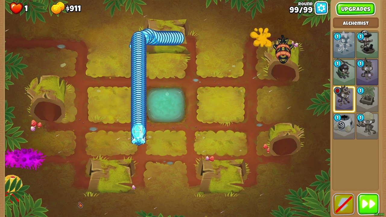 BTD6 - Advanced Challenge - Is Round 99 Hard? - YouTube
