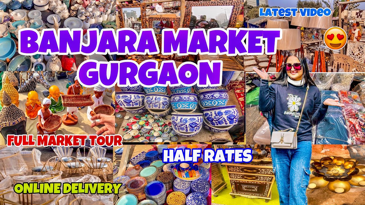 Banjara Market Gurgaon | New Collection Home Decor, Furniture,kitchen ...