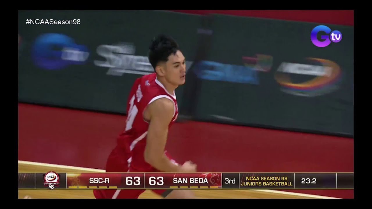 Marc Reyes with the strong drive to the cup! #NCAASeason98 - YouTube