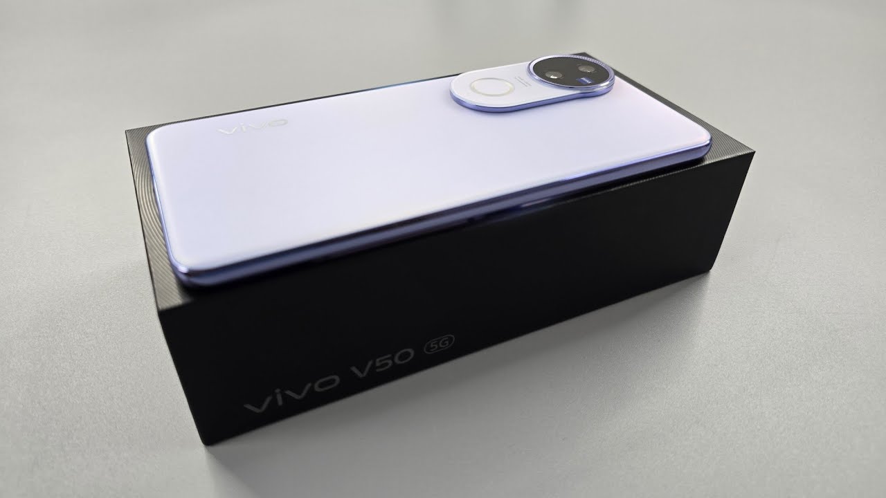 Vivo V50 5G Unboxing & Camera Test | Mist Purple Colour | Retail Unit ...