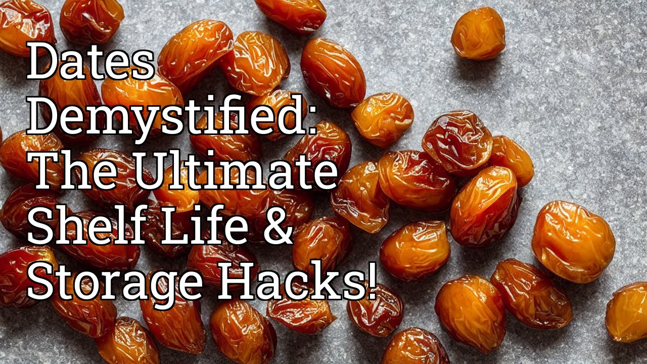 How to Store Dates: Keep Them Fresh for Years! - YouTube