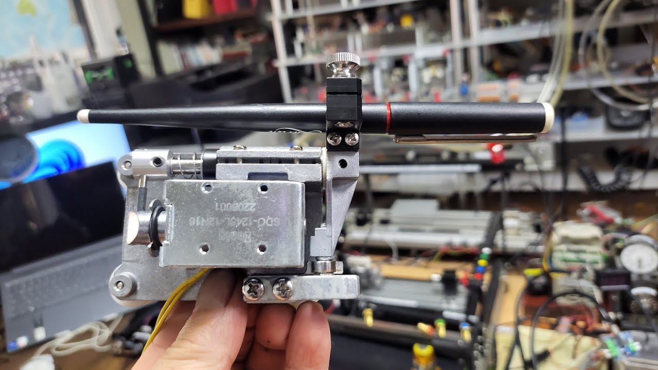 Diy Cnc And 플로터 부품 전자적 펜홀더 활용 Youtube