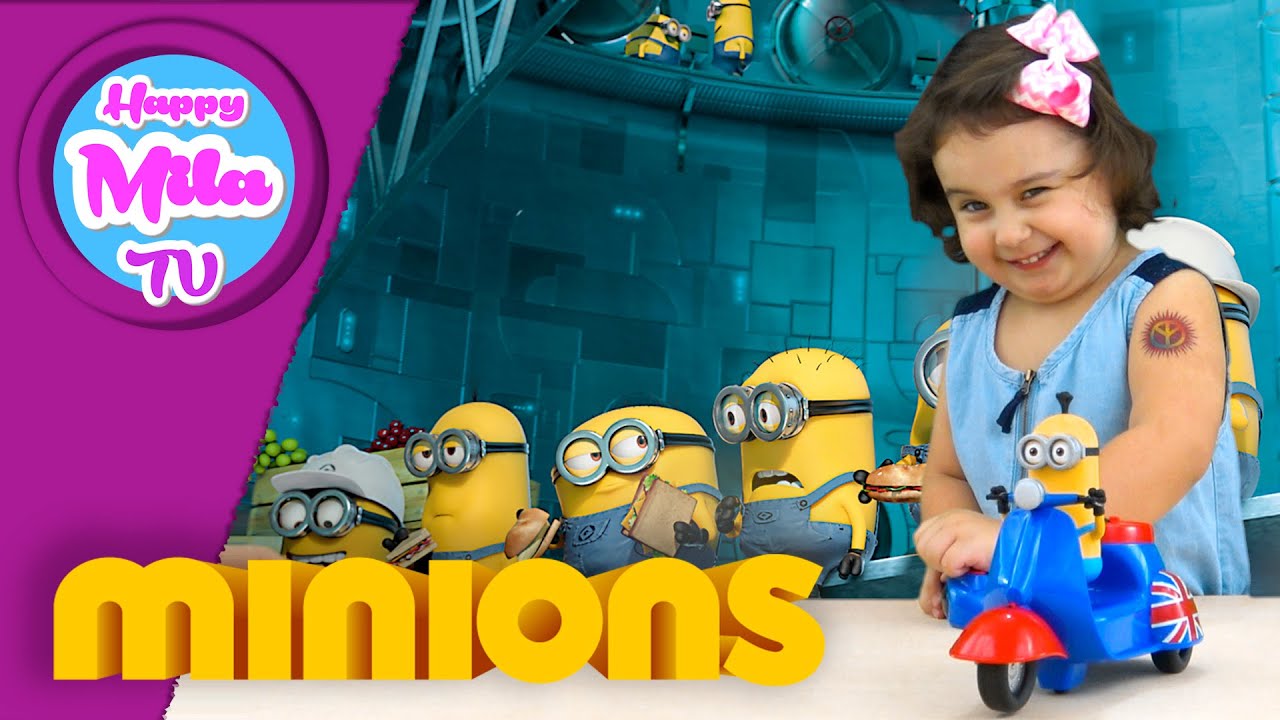 Minions The Movie Kevin's Scooter Infrared Remote Control Thinking Toy ...