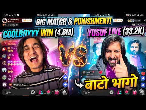 ​Cool Boy vs Yusuf BIG MATCH! 🔥 Yusuf Punishment \