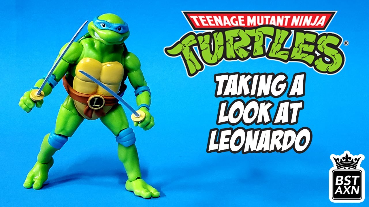 SHELL SHOCKED!!! BST AXN Teenage Mutant Ninja Turtles Leonardo Unboxing ...