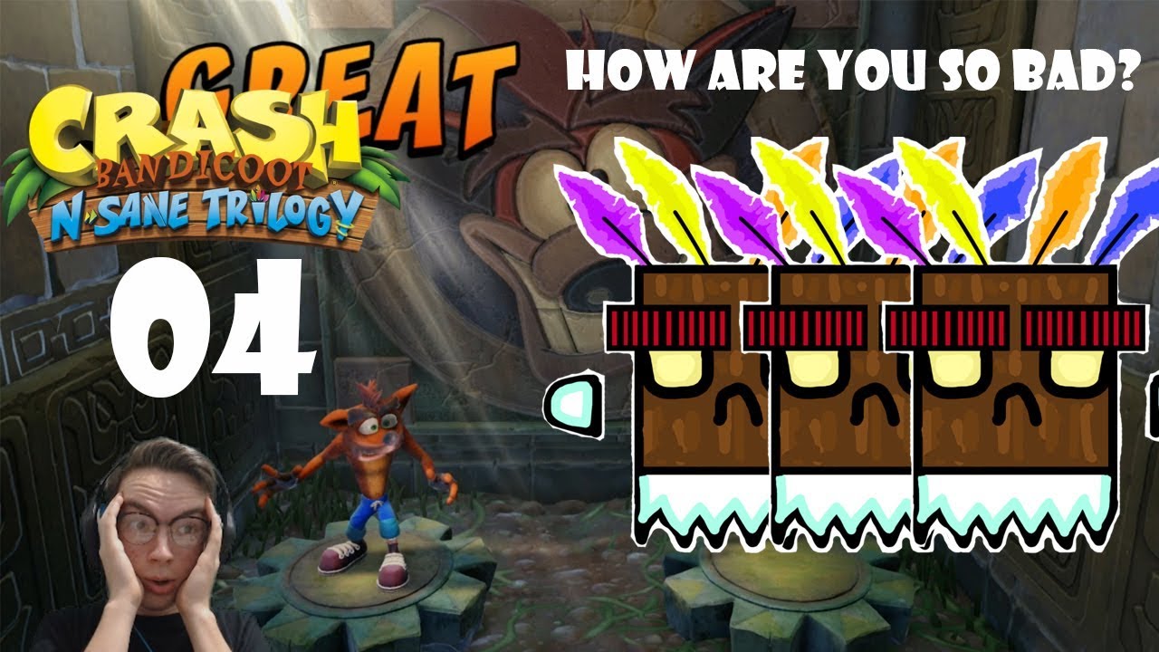 Frustration Station, Crash Bandicoot N'Sane Trilogy Ep 4 - YouTube