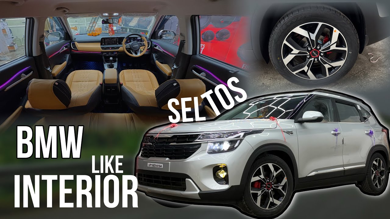 KIA SELTOS BASE HTE to TECH-LINE SPORTS | Modified w18” Alloys ...