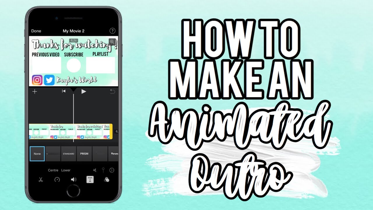 How to: Make an Animated Outro | Tech Videos - YouTube