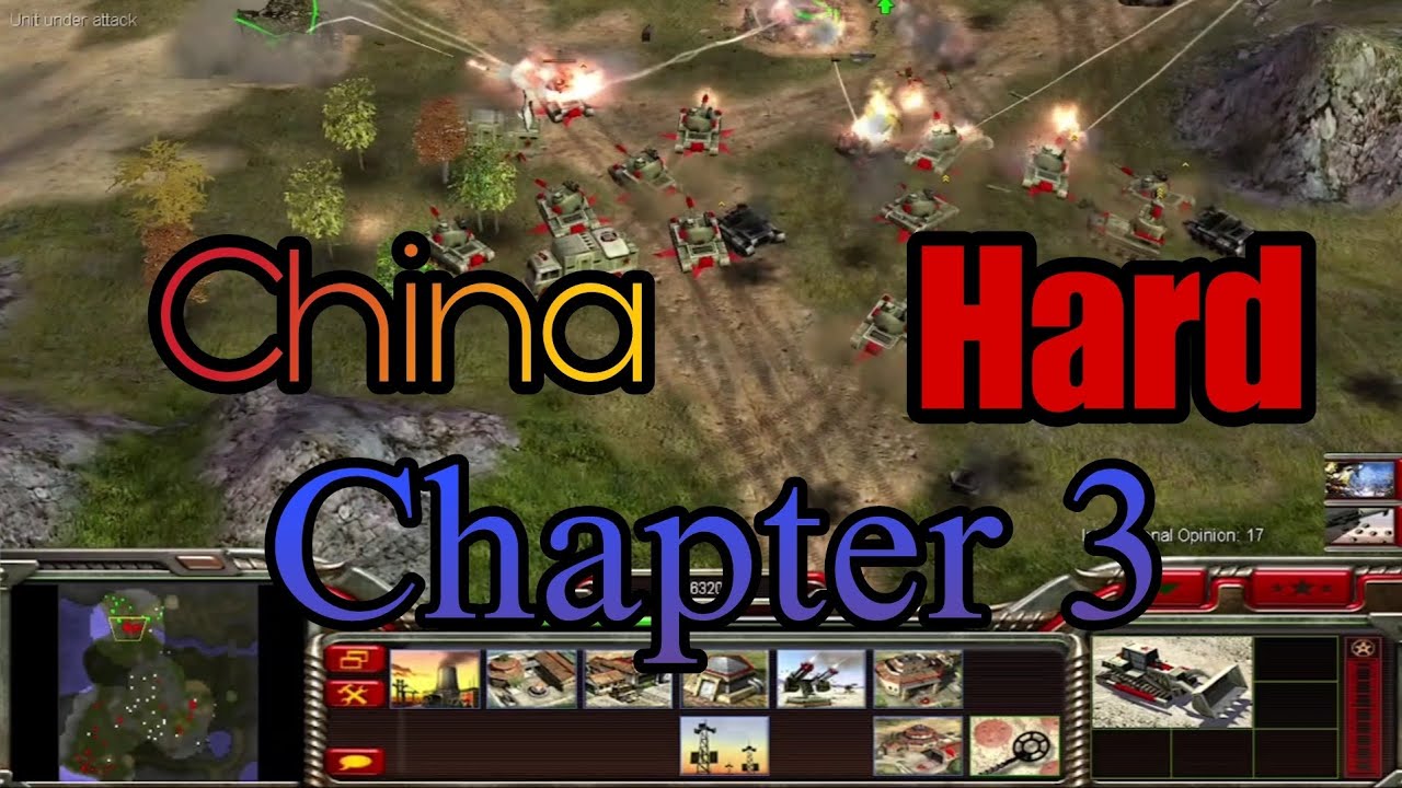 Command & Conquer Generals - Zero Hour China Chapter 3 Hard گیم پلی ...