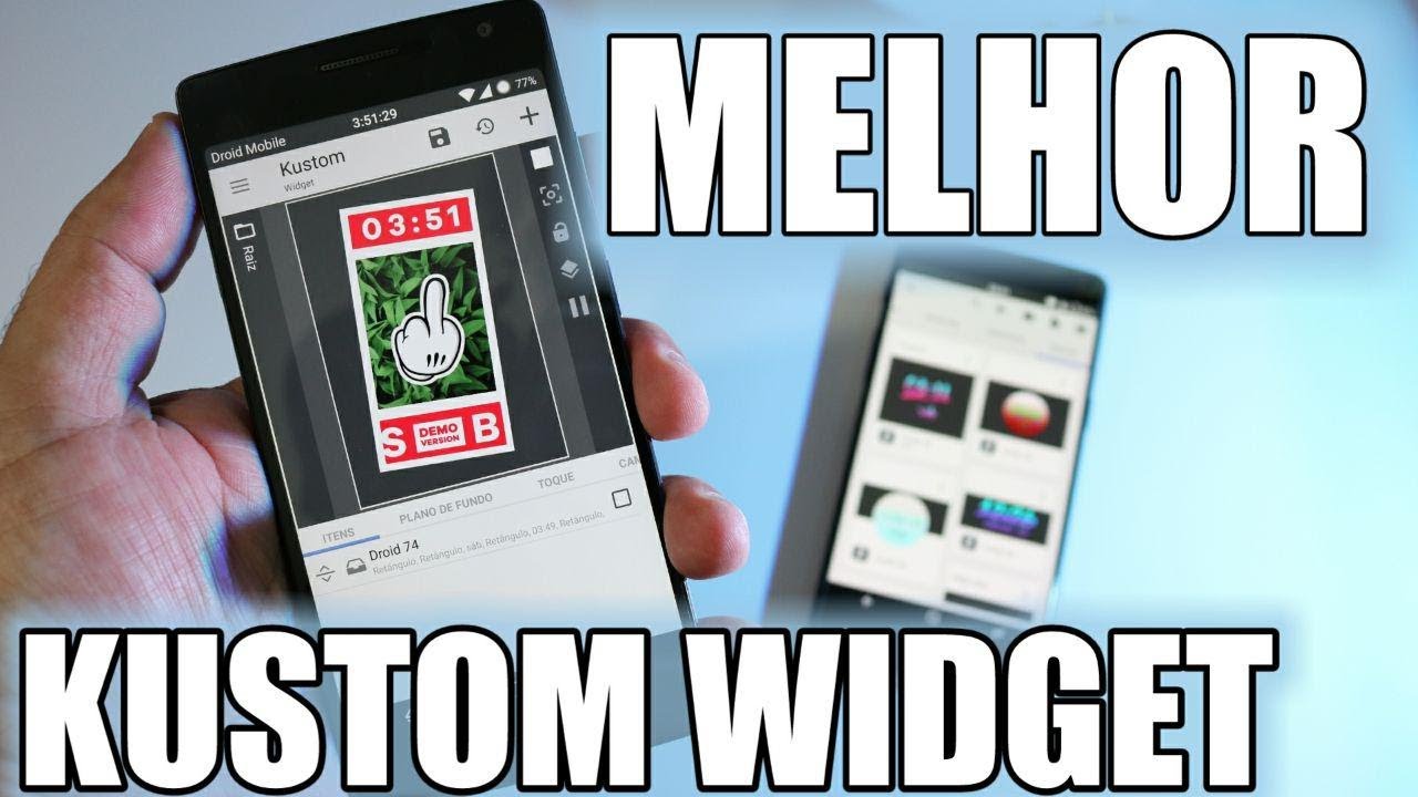 KWGT - MELHOR WIDGET KUSTOM PARA SEU ANDROID | KWGT TUTORIAL ...